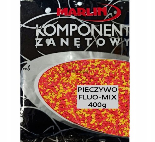 Sklep wędkarski MARATHON - Pieczywo Fluo Mix Dodatek zanętowy Marlin 400g